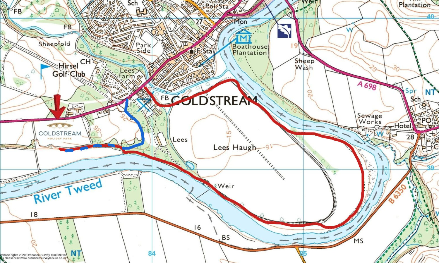 Walks along the Tweed - Coldstream Holiday Park